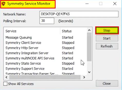 Restoring Symmetry Databases – AMAG Technology