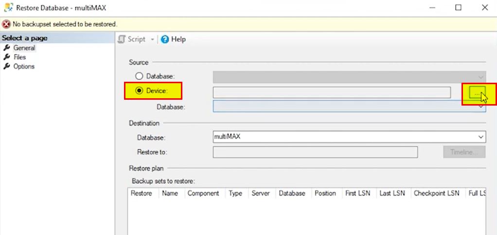 Restoring Symmetry Databases – AMAG Technology