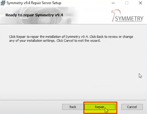 Restoring Symmetry Databases – AMAG Technology