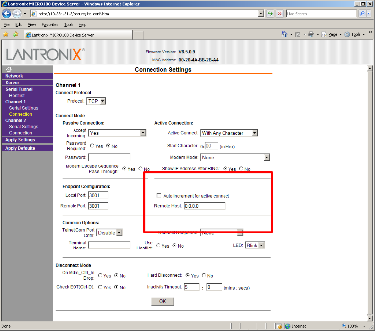 How to Reset the Remote Host IP on NICs – AMAG Technology
